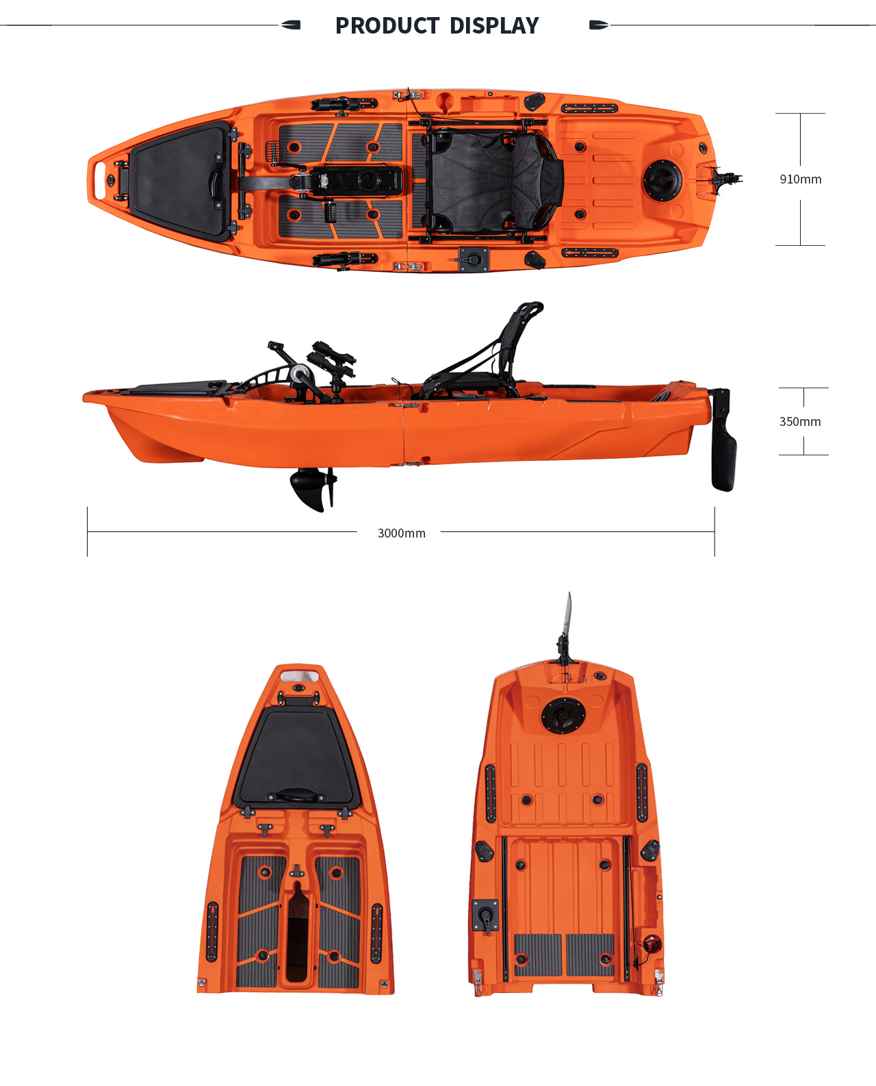 Modular kayaks Tracker 10 – Icebreaker Outdoors
